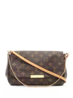 LOUIS VUITTON 2016 Mm Favorite Monogram Handbag - Brown