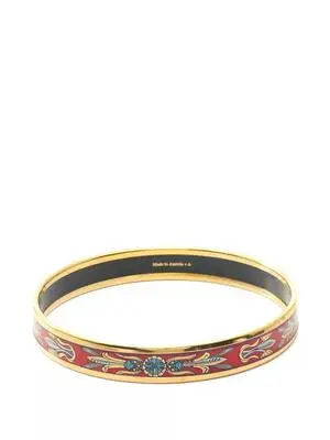 Hermès 2010s Enamel Bangle Bracelet