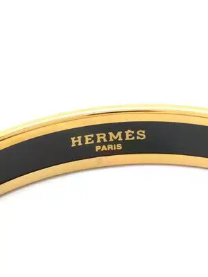 Hermès 2010s Enamel Bangle Bracelet