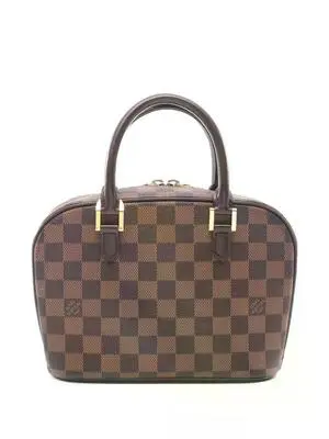 LOUIS VUITTON 2003 Checkered Handle Handbag