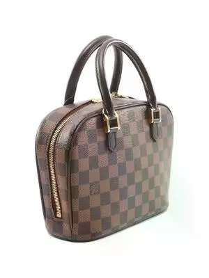 LOUIS VUITTON 2003 Checkered Handle Handbag