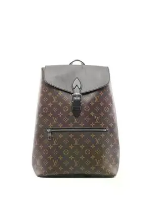LOUIS VUITTON 2015 Parc Monogram Backpack - Brown