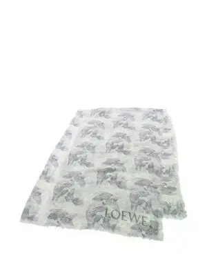 Loewe Paula's Ibiza Bird-pattern Scarves
