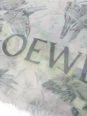 Loewe Paula's Ibiza Bird-pattern Scarves