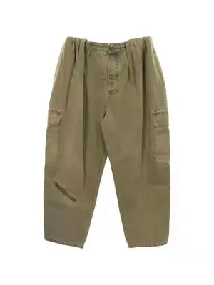 Loewe 2010s Denim Cargo Trousers - Green