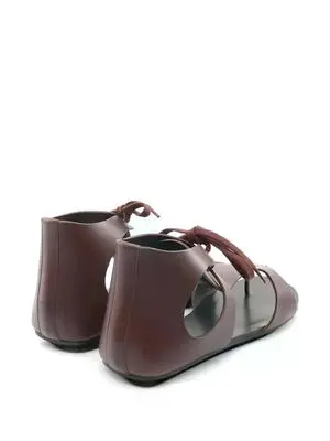 Hermès Garate Leather Thong Sandals
