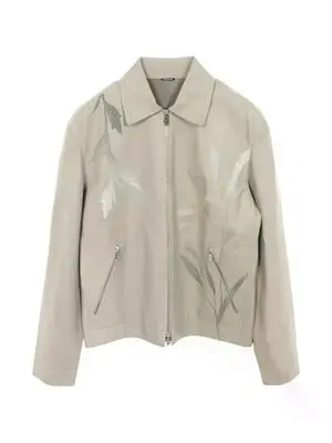 Hermès 2010s Leather Jacket - Neutrals