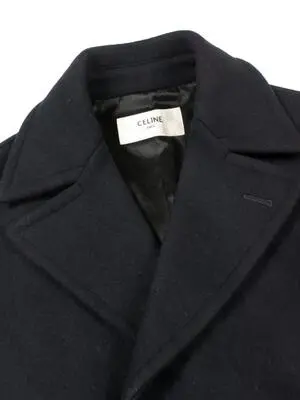Celine 2010s Double-breasted Wool Coat