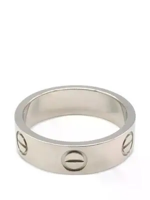 CARTIER 18k White Gold Love Ring