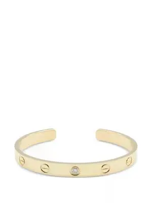 CARTIER 2010s Love Diamond Bracelet - Gold
