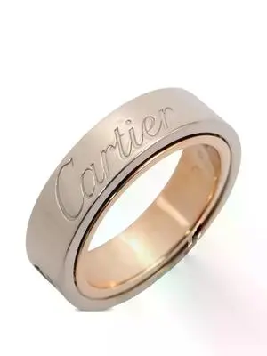 Cartier 18k White Gold Secret Love Ring - Silver