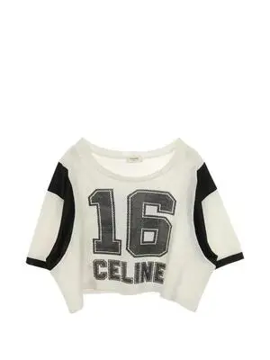 Celine 2010s Short Sleeve T-shirt - White