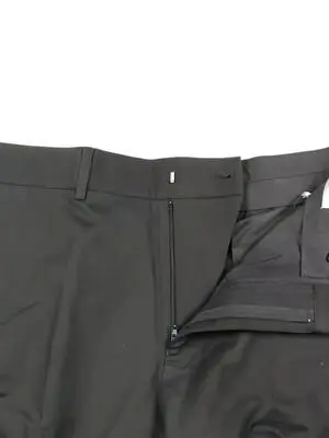 Dior 2010s Floral-cuffs Cotton Trousers