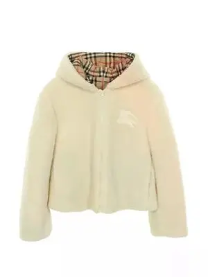Burberry Austrel Boa Hooded Jacket - Neutrals