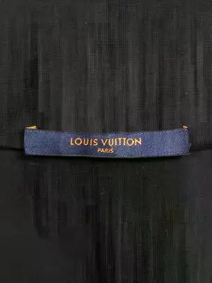 LOUIS VUITTON 2010s Monogram Velvet Zip-up Hoodie