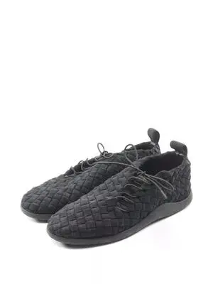 Bottega Veneta 2000s Intrecciato Sneakers - Black