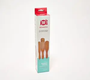MAD HUNGRY 3-piece Mango Wood Spurtle Set