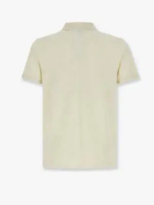 Polo Ralph Lauren Cotton Polo Shirt With Embroidered Logo On The Front - White