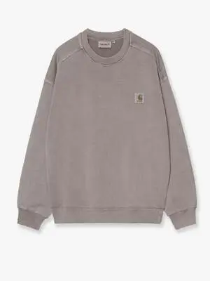 Carhartt Work In Progress Nelson Cotton Sweatshirt - Grey