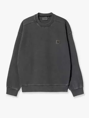 Carhartt Work In Progress Nelson Cotton Sweatshirt - Grey