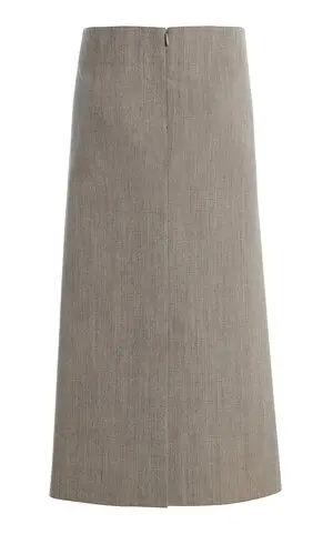 Calvin Klein Eulalia Wool Midi Skirt
