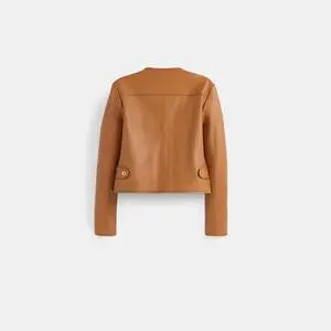 COACH Restored Cardigen Leather Jacket