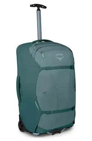 OSPREY Farpoint™ Fairview® 65-liter Wheeled Travel Backpack - Cascade Blue/torrent Blue