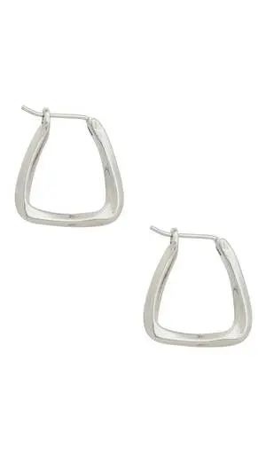 CASA CLARA Jax Earrings In Metallic