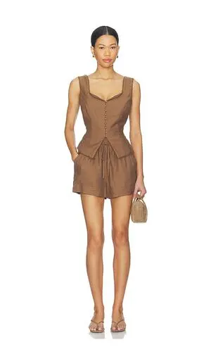 Heartloom Adela Set In Brown - Mocha