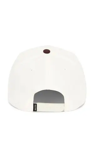 Brixton Forget The Cowboy Netplus Snapback Hat In Cream,brown