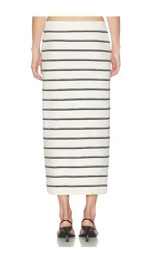 L*Space Ravello Skirt In Black,white