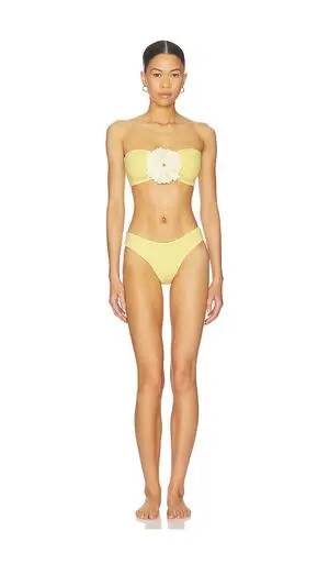 BAHIA MARIA Classic Bikini Bottom In Yellow