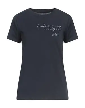Armani Exchange T-shirt Midnight Size Cotton - Blue