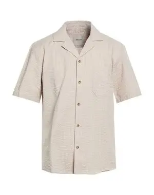ONLY & SONS Shirt Size Cotton, Recycled Cotton - Beige