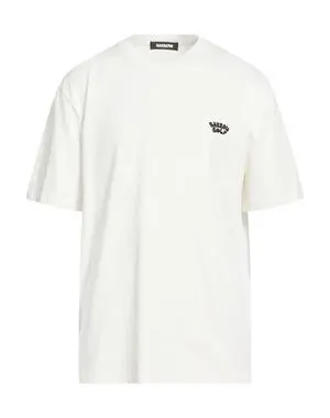BARROW T-shirt Cream Size Cotton - White