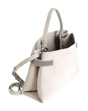 Brunello Cucinelli Light Leather Handbag - Grey