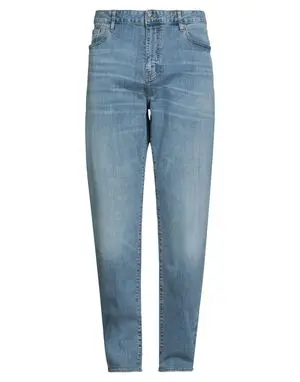 Armani Exchange Tapered Jeans With Logo And Studs