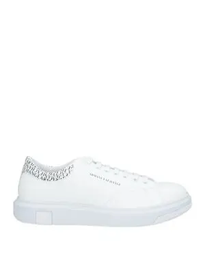 Armani Exchange Sneakers Size Polyester, Polyurethane - Off White