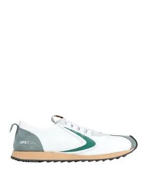 VALSPORT Special Nylon Sneakers Size Nylon, Soft Leather - White