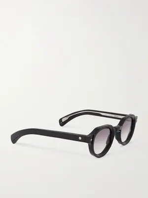 SATO Atria Round-frame Acetate Sunglasses
