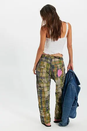 MAGNOLIA PEARL Plaid Miner Pants