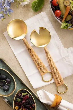 GAURI KOHLI Helsinki Salad Servers
