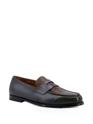 DOUCAL'S Leather Penny Loafers