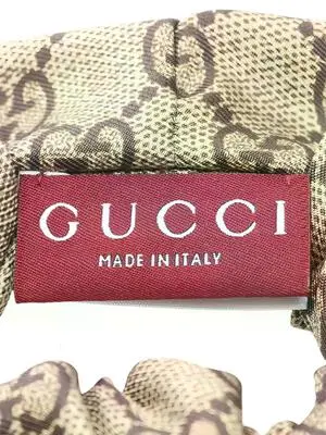 Gucci Gg Patterned Scrunchie - Neutrals