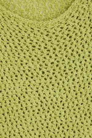 THE ELDER STATESMAN Bouclé-knit Mulberry Silk Mini Dress