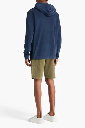 Orlebar Brown Blaine Modal-blend Fleece Hoodie - Navy