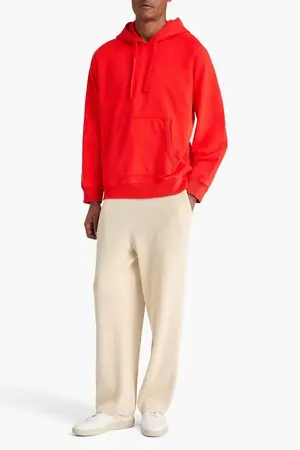 Orlebar Brown Francis French Terry Hoodie - Tomato Red