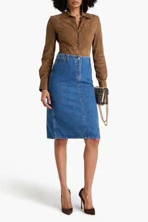 Magda Butrym Denim Skirt