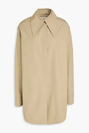 JIL SANDER Oversized Cottonpoplin Shirt
