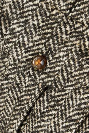 BLAZÉ MILANO Popoff Serama Herringbone Woolblend Jacket